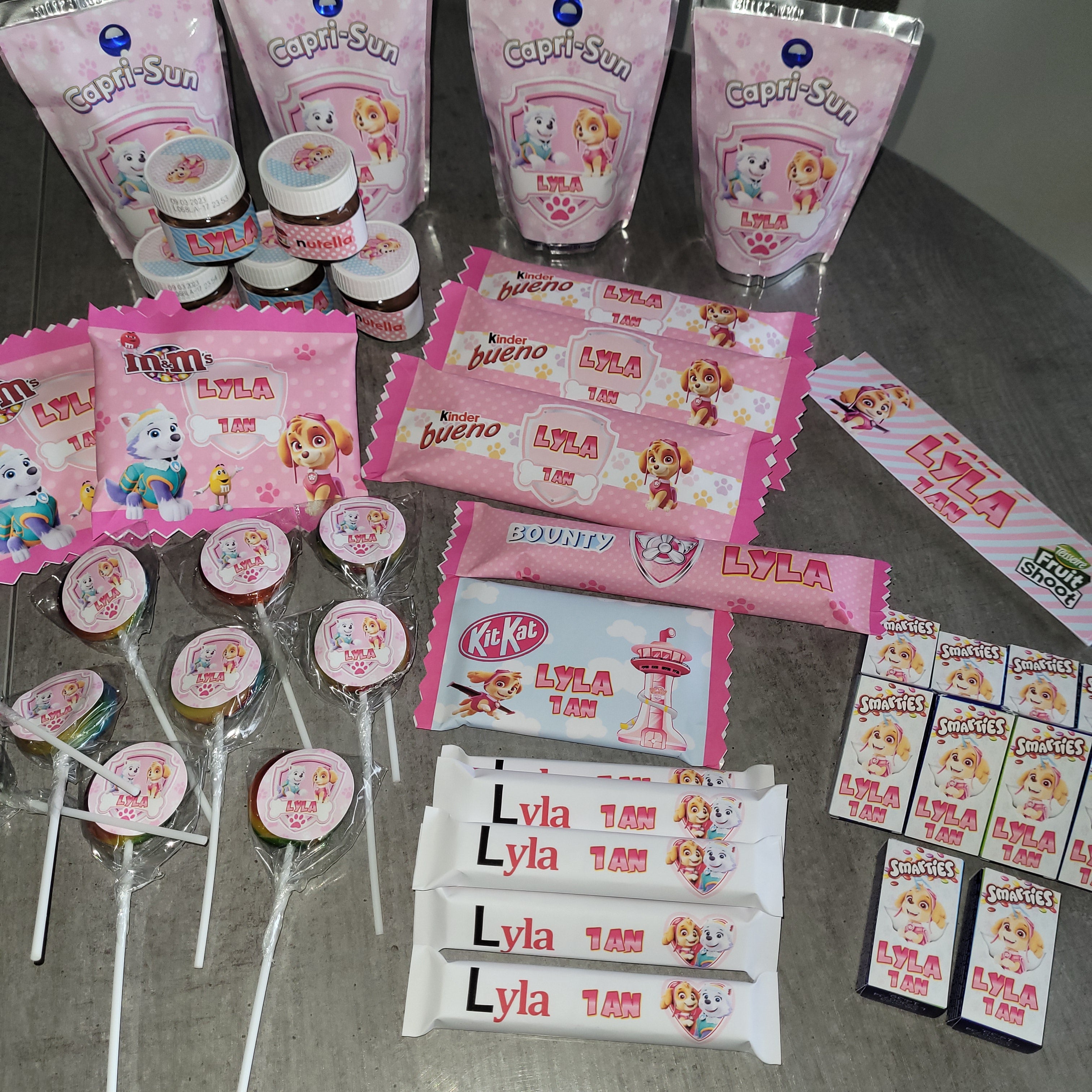 THEME PAT PATROUILLE ROSE – Mimi Happy Events 31